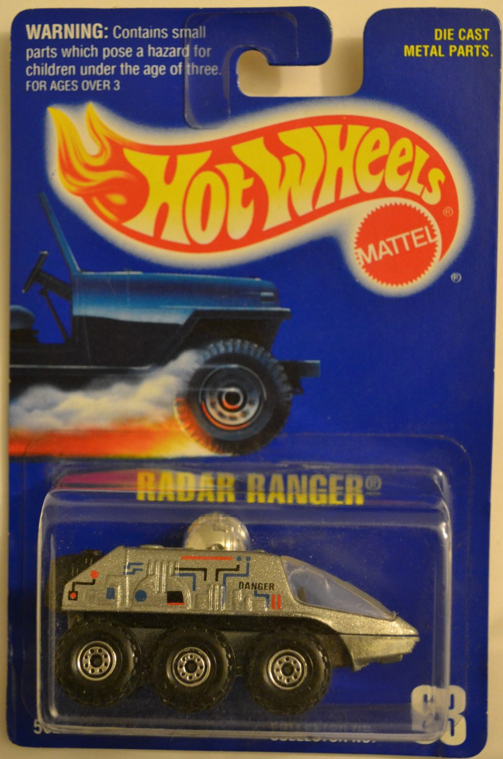 Silver 1991 Radar Ranger #63 Hot Wheels HW 1:64 Scale Collectible Die ...