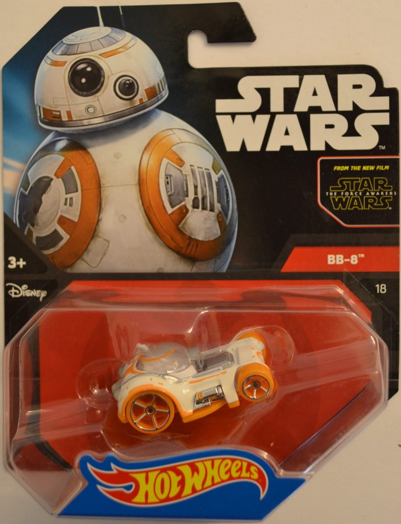 Hot Wheels BB-8 White HW Star Wars Series 1:64 Scale Collectible Die ...